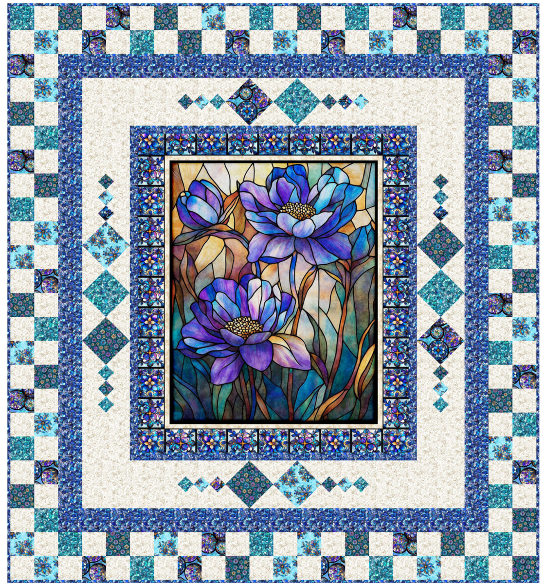 Panel Bliss Pattern from Swirly Girls Designs – Pat on the Back