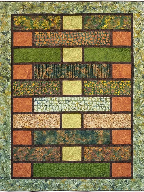 Bridges pattern and Quilt Kit featuring Steampunk Adventure Collection ...