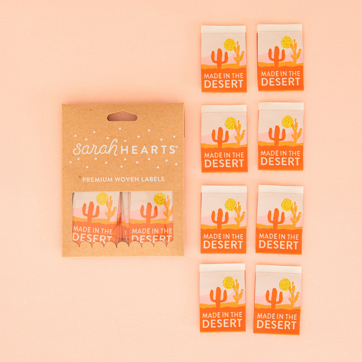 Made in the Desert Labels – Pat on the Back